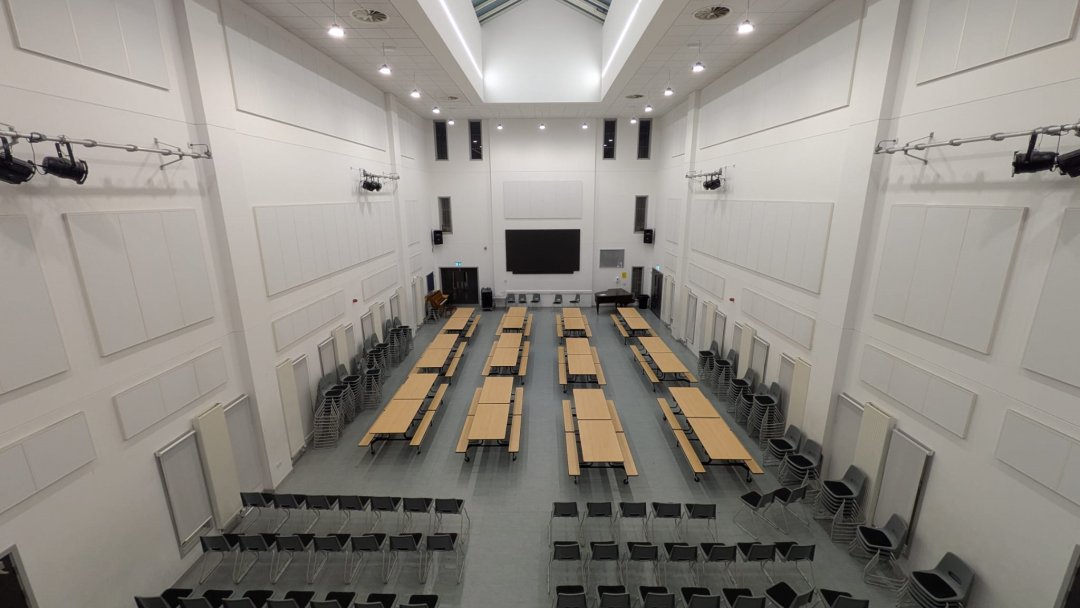 Main Hall for Hire in London | Harris Academy Greenwich | Vivify Venues