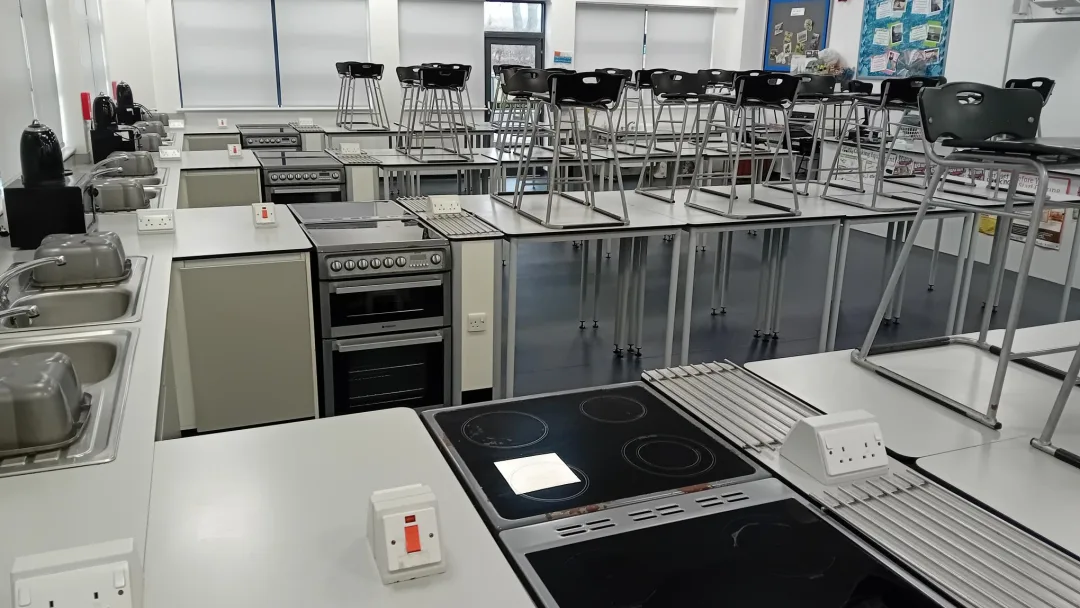 Food Tech Classroom for Hire in Prudhoe | Ovingham Middle School ...