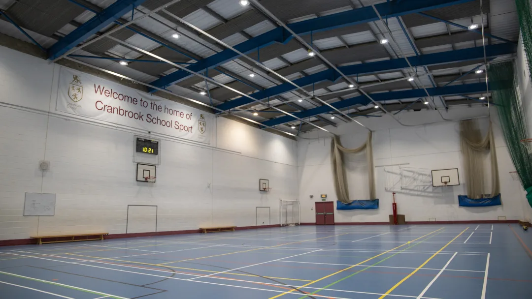 Sports Hall for Hire in Kent | Cranbrook School | Vivify Venues