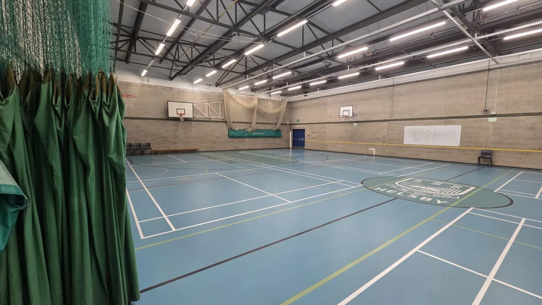 Sports Hall for Hire in Cheshire | Helsby High School | Vivify Venues