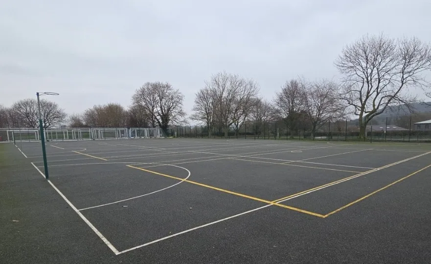 Outdoor Sports Court for Hire in Cheshire | Helsby High School | Vivify ...