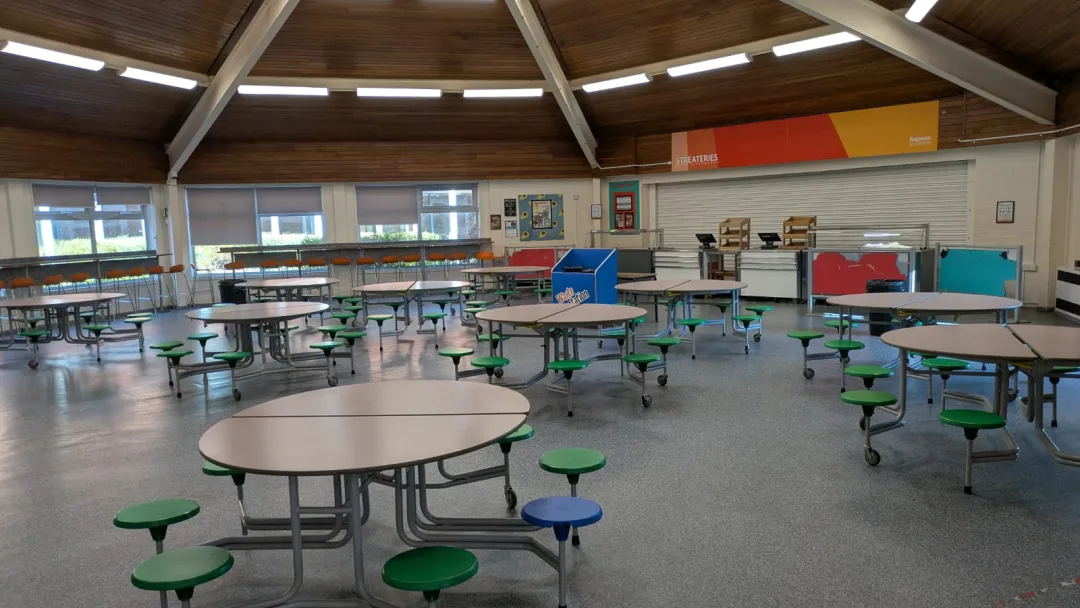 Dining Hall for Hire in Daventry | DSLV E-Act Academy | Vivify Venues
