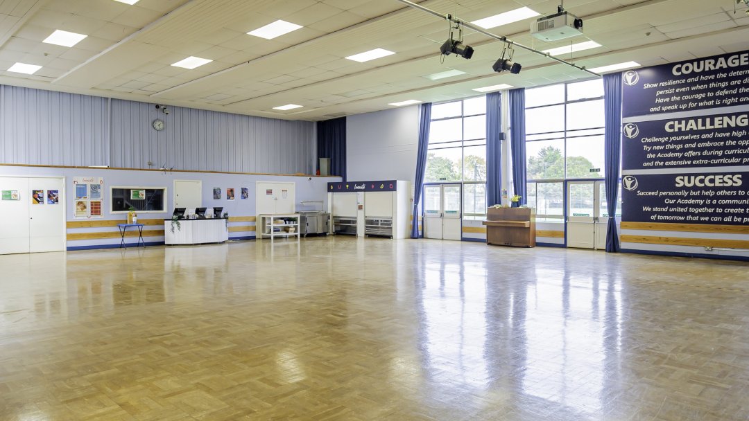 Sports Hall for Hire in London | Harris Academy Morden | Vivify Venues